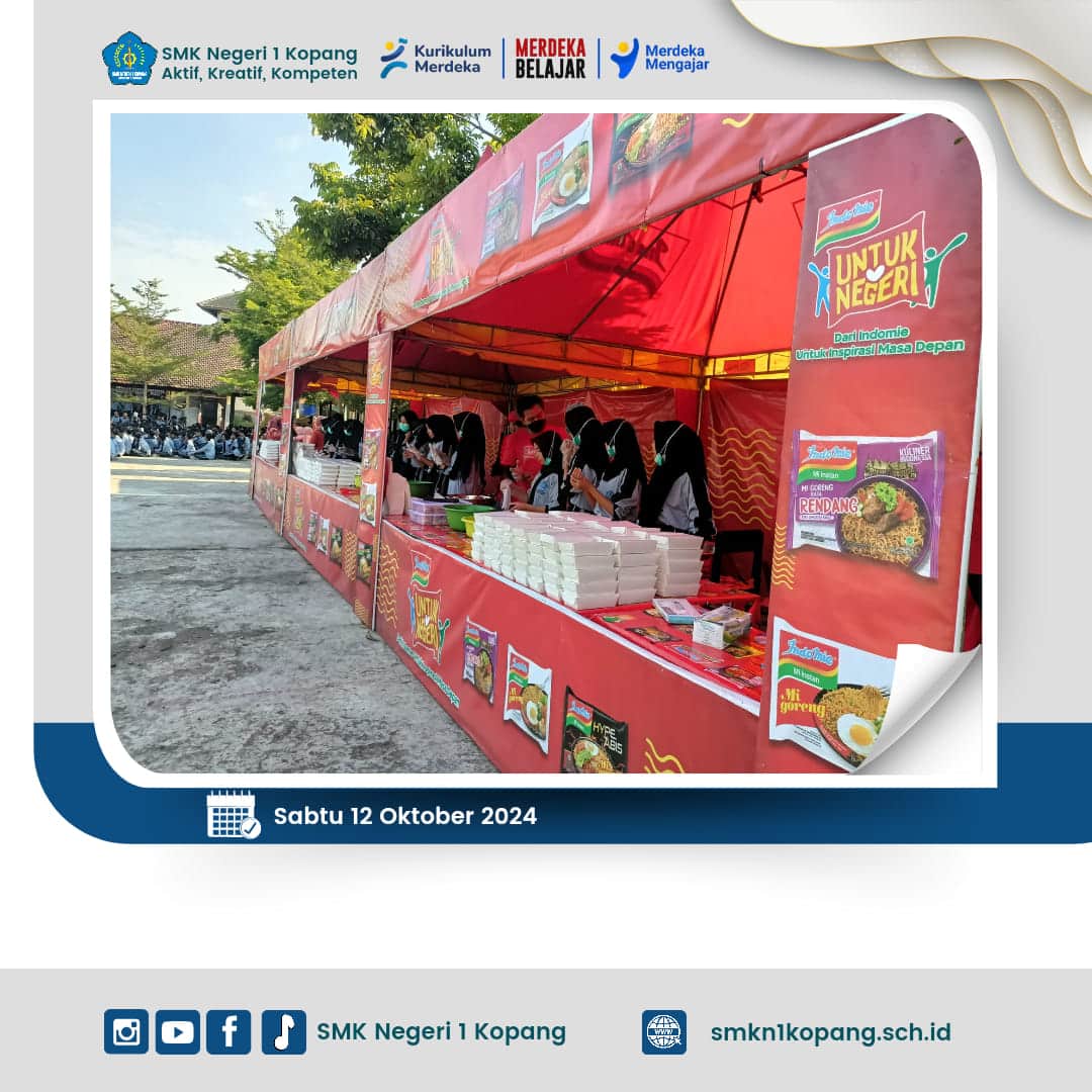 Kegiatan Sabtu Budaya Bersama Indomie Untuk Negeri di SMKN 1 Kopang ... Kegiatan Sabtu Budaya Bersama Indomie Untuk Negeri di SMKN 1 Kopang ...